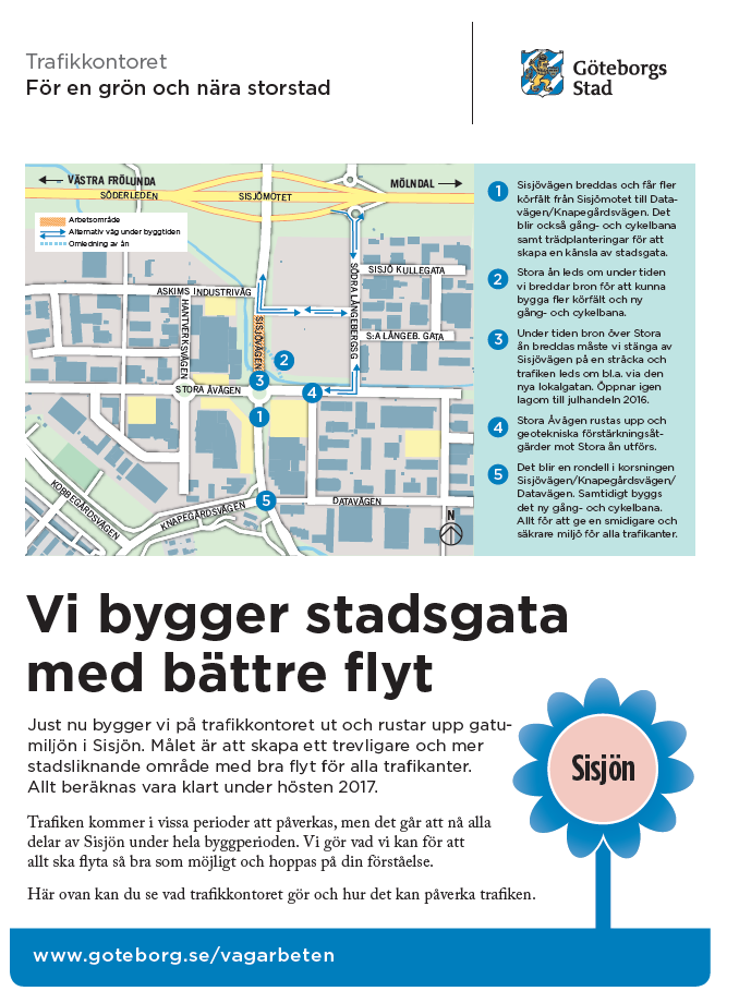 Trafikinformation - Högsbo-Sisjön Företagarförening